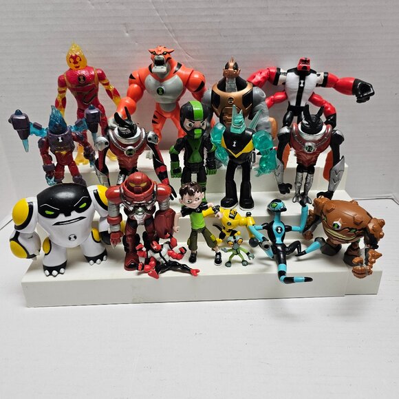 Bandai Namco | Toys | Lot Ben Action Figure Rath Rustbuggy Heatblast ...